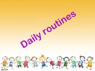 Unit 01 Daily Routines PPT