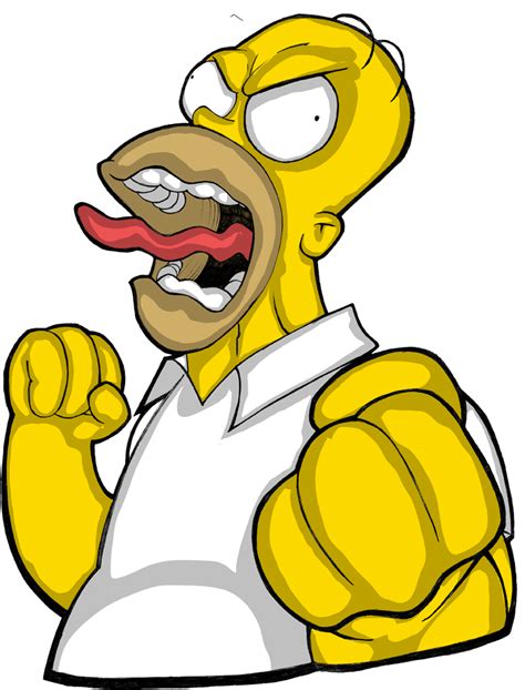 Download Excited Homer Simpson