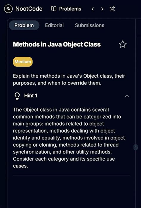 Methods In Java Object Class Youtube