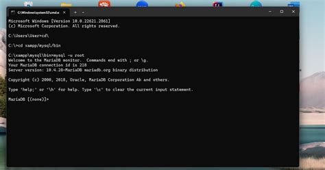 Membuat Database Dan Tabel Dengan Perintah Sql Di Cmd