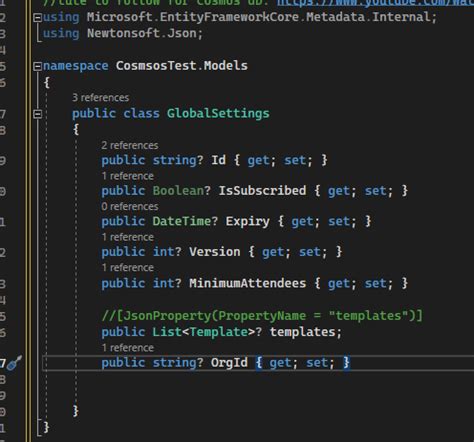 Specific Attribute Not Getting Generated In Cosmos Db When Creating Objects Issue