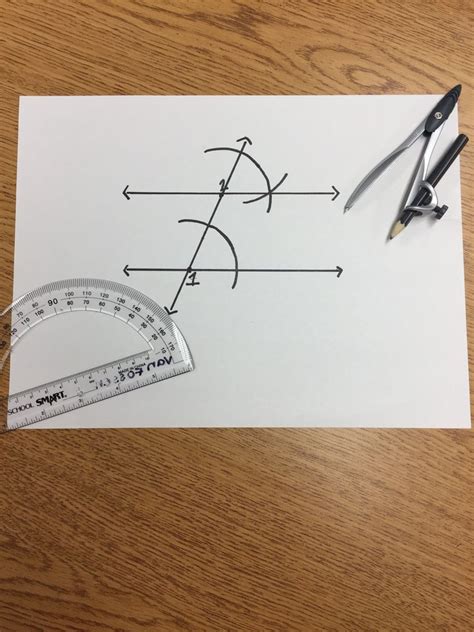 Constructing Parallel Lines 7 Steps With Pictures Instructables
