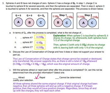 Electrostatics Practice W Keys AP Physics By Bio And Phys Bouquet