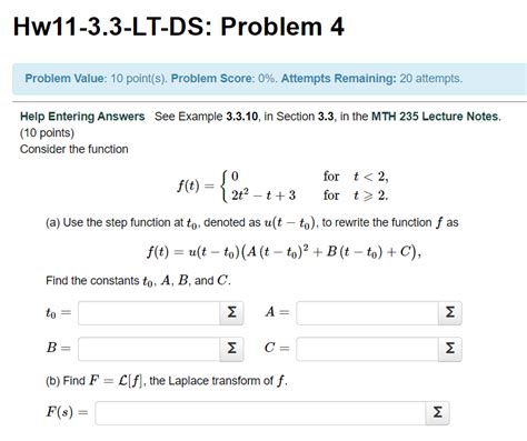 solved hw11 3 3 lt ds problem 4 problem value 10 point s