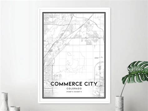 Commerce City Colorado Map