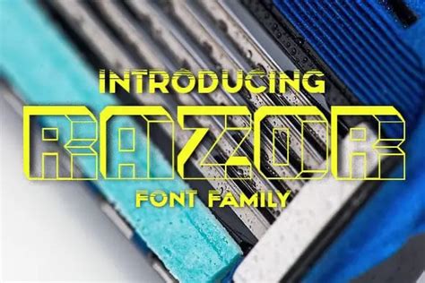 Razor Font Upfonts