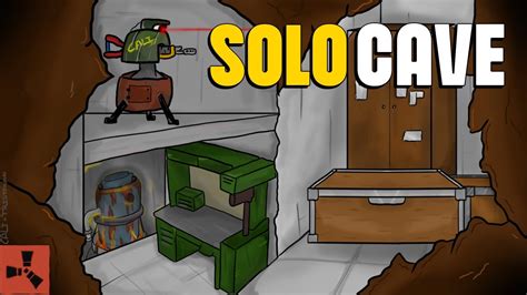 I Built An Unraidable Solo Cave Base In Rust Youtube