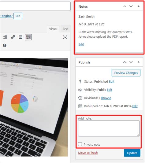 Adding Notes Reminders And Instructions To Wordpress Wiredgorilla