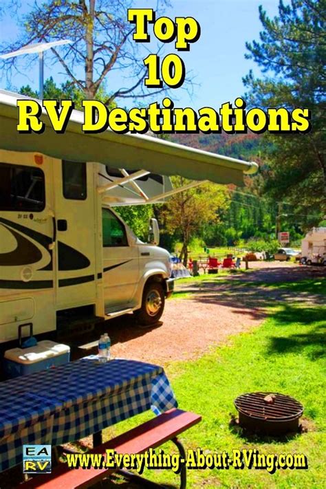 Top 10 Rv Destinations In 2024 Camping Destinations Rv Destination