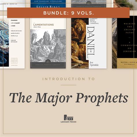 Introduction To The Major Prophets Bundle 9 Vols Logos Bible Software