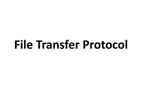 transmission control protocol tcp pptx