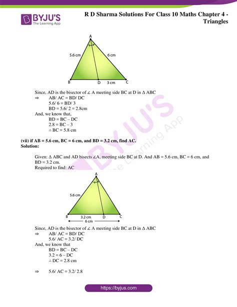 RD Sharma Solutions For Class 10 Chapter 4 Triangles Exercise 4 3 Grab PDF