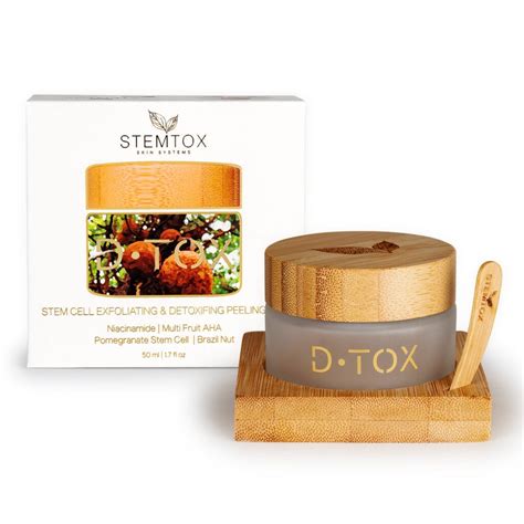 D Tox From Stemtox Skin Systems Peeling Gel Exfoliator