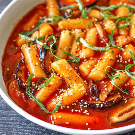 Vegan Tteokbokki Recipe Spicy Korean Rice Cakes 비건 떡볶이 Chef Atulya