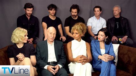 Star Trek Picard Cast On The Return Of Patrick Stewarts Iconic