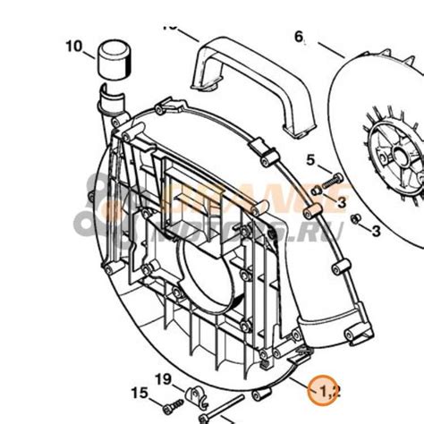 Stihl Backpack Blower Parts Diagram And Guide