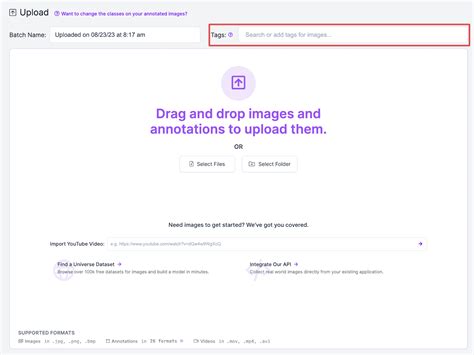 Launch Filter Image Datasets By Tag
