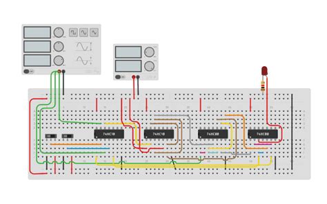 Circuit Design Master Slave Jk Flip Flop Tinkercad Circuit Design Master Slave Jk Flip Flop Tinkercad