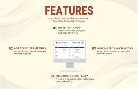Classroom Inventory Checklist Template In Excel Google Sheets Download Template Net