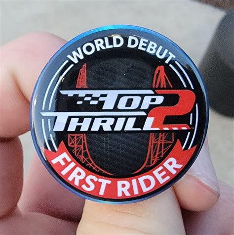 Top Thrill 2 First Rider Pin Photo From The Tt2 Prestige P… Flickr