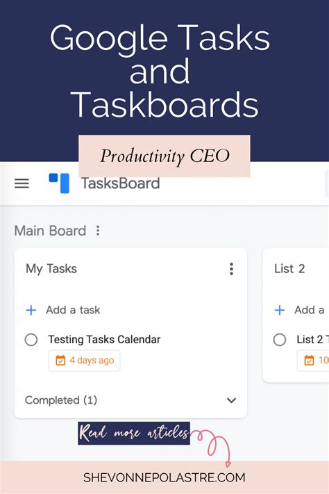 Google Calendar Tasks Artofit