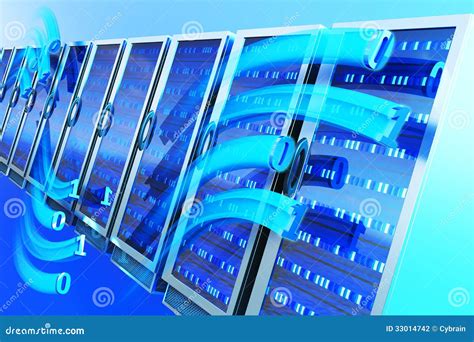 Data Hosting Concept Stock Illustration Illustration Of Hosting 33014742
