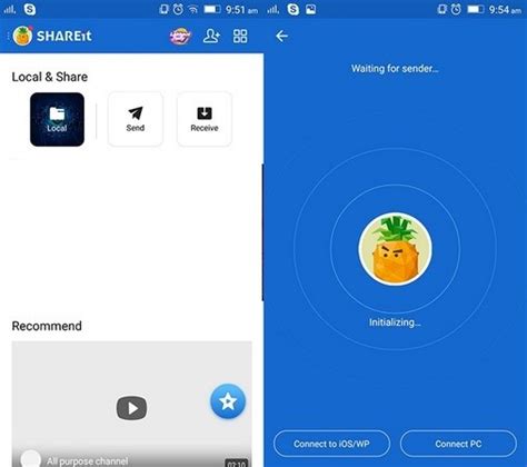 how to transfer files from iphone to android via bluetooth