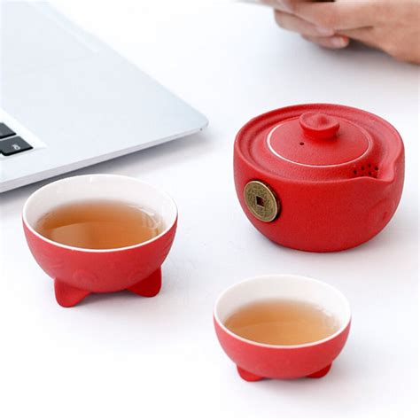 Badubg Керамичен чай Maneki Neko Lucky Cat Design за една чаена чаша с