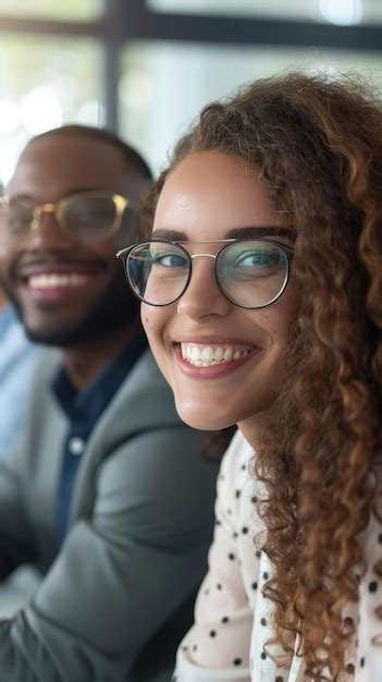 Premium Photo Collaborative Office Environment Generative Ai