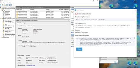 Error Wsl Exe Exited With Code Issue Rancher Sandbox Rancher Desktop GitHub
