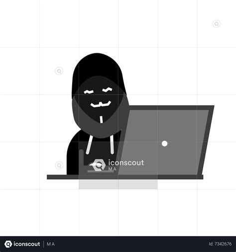 hacker animated icon download in json lottie or mp4 format
