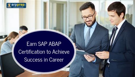 Sap Abap Certification Can Pave The Way For Career Success Erpprep