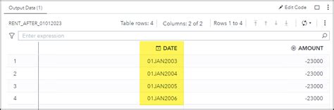 Sas Viya Filter Records By Date Custom Step Featuring The Date And Ti
