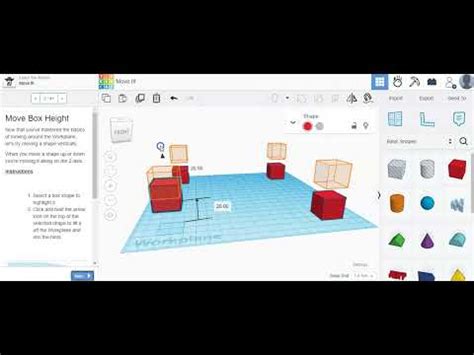 TinkerCAD How To Tutorial 1 6 YouTube