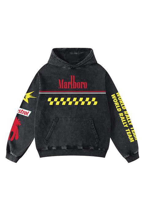 Marlboro Designed Oversized Hoodie Iconicmunk