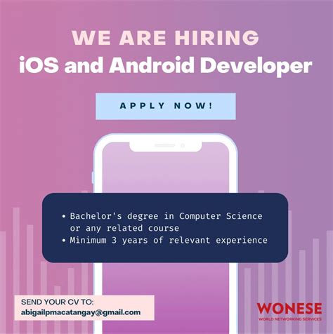 Abigail Macatangay On Linkedin Hiringph Iosdeveloper Androiddeveloper