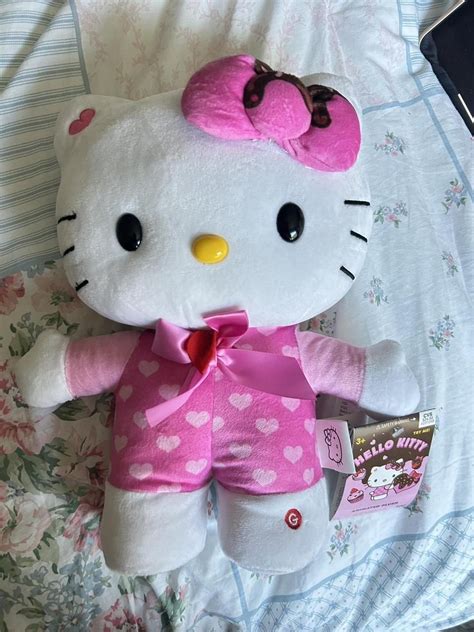 Hello Kitty Vday Greeter 🩷 Still Has The Tags Only Depop Hello