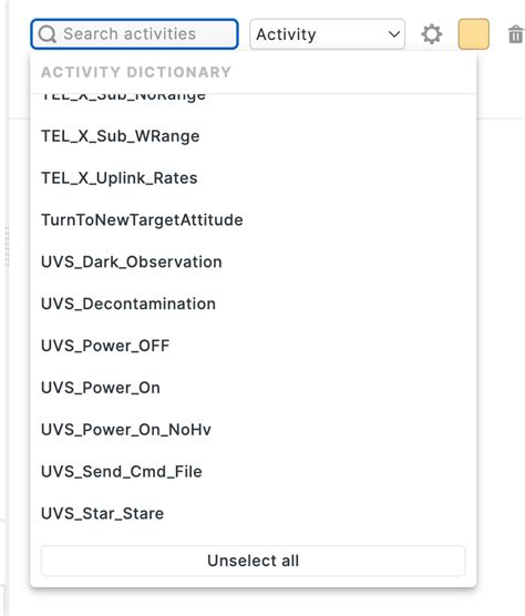 Add Select All Button When Filtering Activity Layers In Timeline