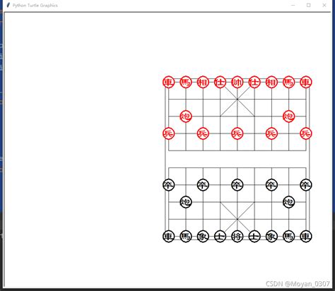Python——绘制象棋python象棋 Csdn博客