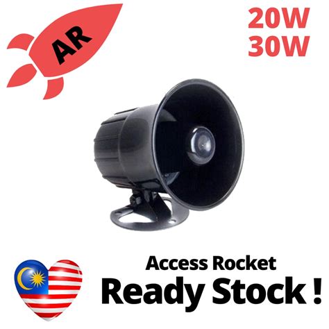 External Alarm System Siren Horn W Shopee Malaysia
