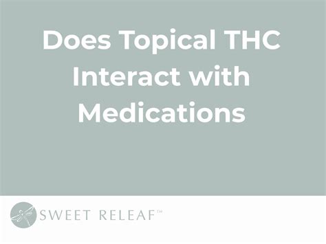Do Thc Topicals Really Work Pain Relief Explained · Sweet Releaf