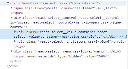Missing Class Names In Rendered Multi Select Component Issue JedWatson React Select
