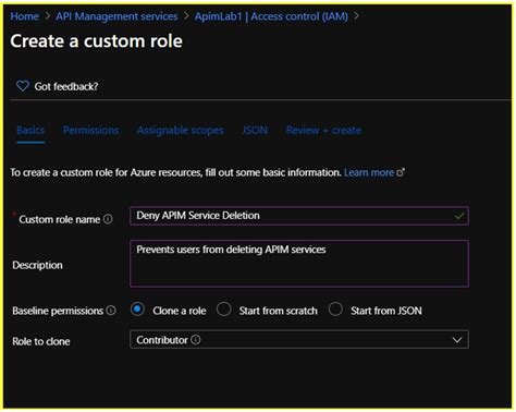 Usage Of Custom RBAC Roles In Azure API Management Dr Ware Technology Services Microsoft