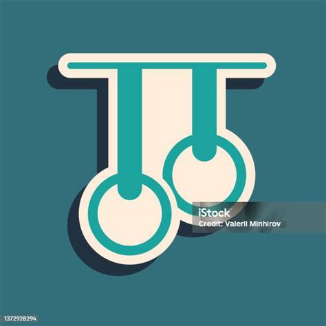 녹색 체조 반지 아이콘녹색 배경에 격리 반지가 달린 밧줄을 매달아 놓은 놀이터 장비 긴 그림자 스타일 벡터 건강한 생활방식에 대한 스톡 벡터 아트 및 기타 이미지 Istock