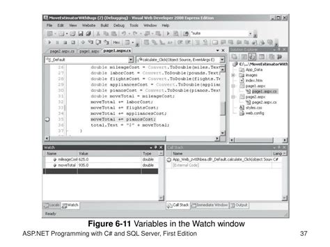 Ppt Aspnet Programming With C And Sql Server First Edition