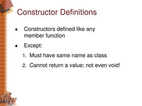 Learning Objectives Classes Constructors Principles Of Oop Ppt Download