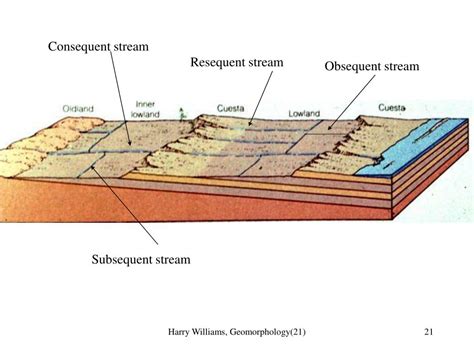 Ppt Landforms Developed On Folded Tilted Strata Underlying Geologic Structure Influences