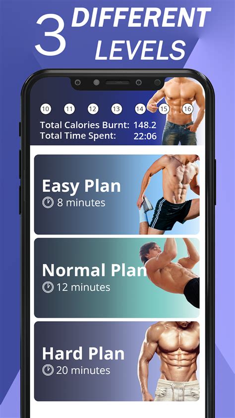 Android 용 Ab Core Workouts Sixpack 다운로드