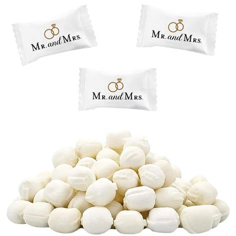 The Dreidel Company Mr Esf27 And Mrs Wedding Buttermints Mint Candies