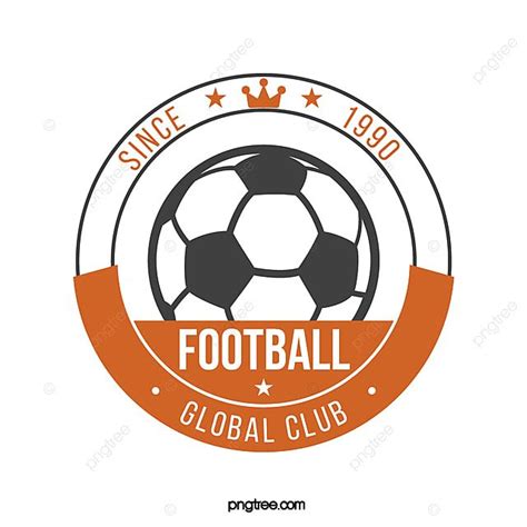 노란색 복고풍 라운드 축구 클럽 로고 클럽 클럽 로고 원형 Png 일러스트 및 벡터 에 대한 무료 다운로드 Pngtree
